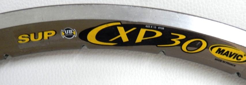 1 MAVIC CXP 30 TIRE BROWN SILVER 28" RIMS - 700 - 32 - Jante pneu alu