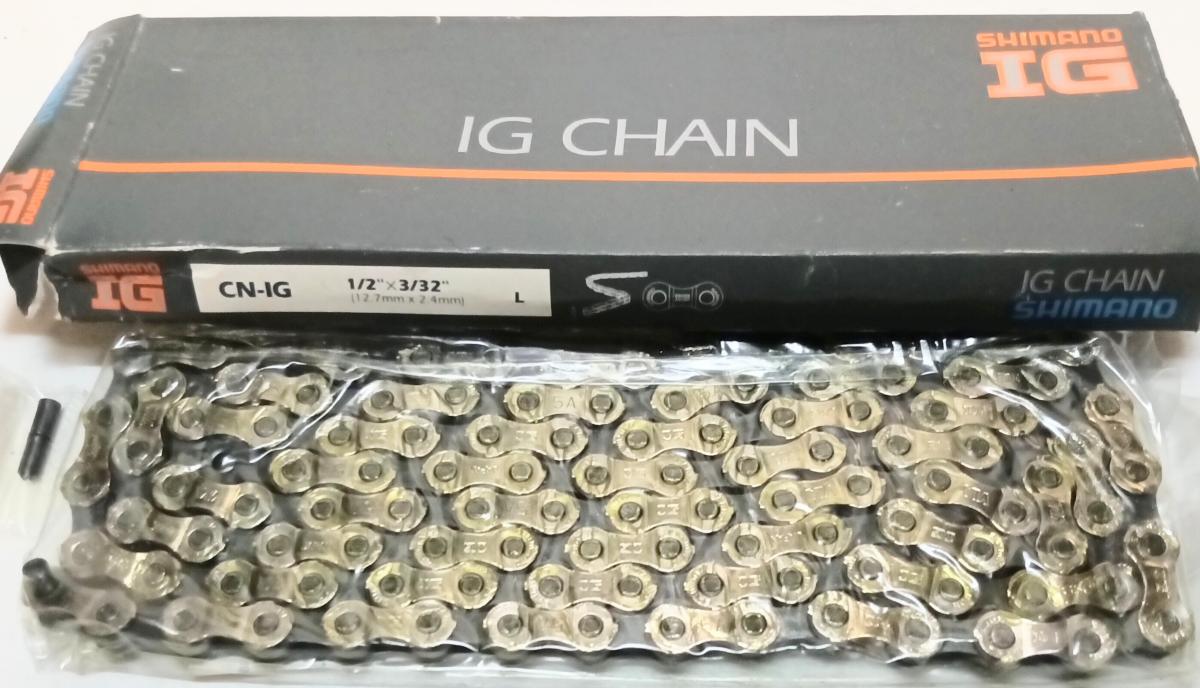 SHIMANO CHAIN CN-IG - Chaine 1/2 x 3/32 - 12.7 x 2.4mm