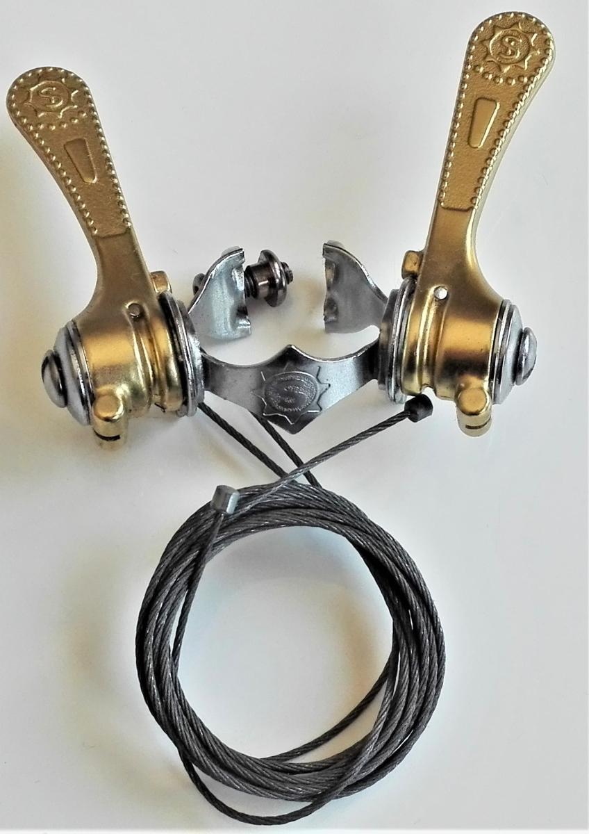 SIMPLEX GOLD DERAILLEUR LEVERS - Manettes de dérailleur