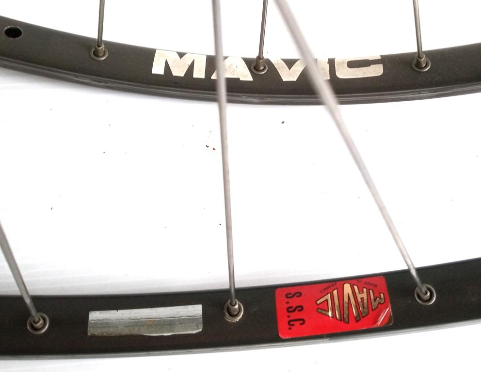 CAMPAGNOLO SUPER RECORD - MAVIC SSC WHEELS 28 - Paire de roues