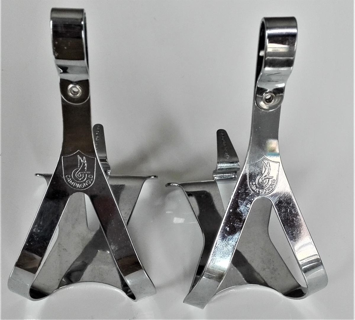 CAMPAGNOLO STEEL TOE CLIPS - Cale pieds aciers