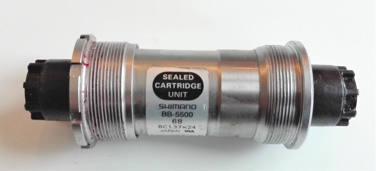 SHIMANO OCTALINK 105 BOTTOM BRACKET AXLE 1.37"x24 ISO - Axe de pedalier ...