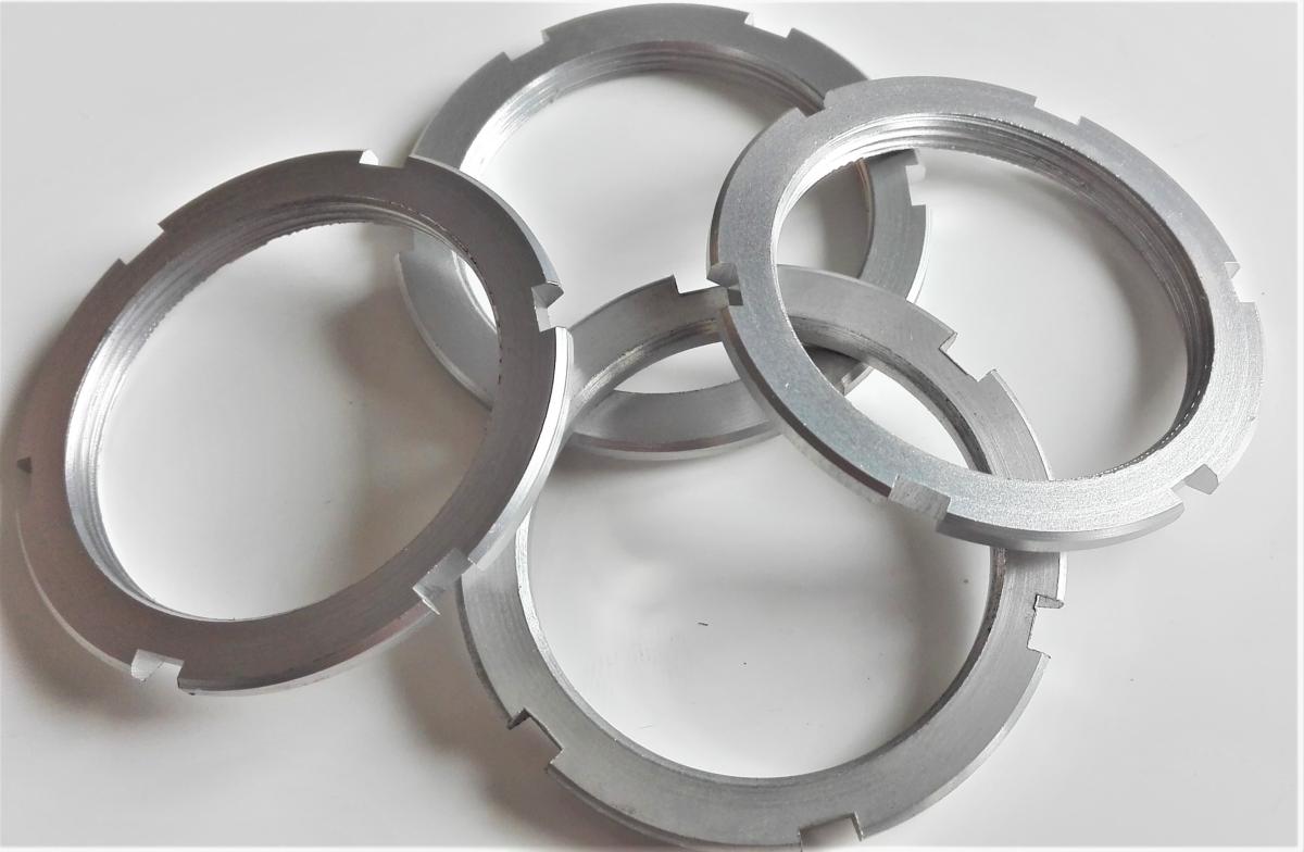 2 STRONGLIGHT BOTTOM BRACKET LOCK RING - 2 Serrages de boitier